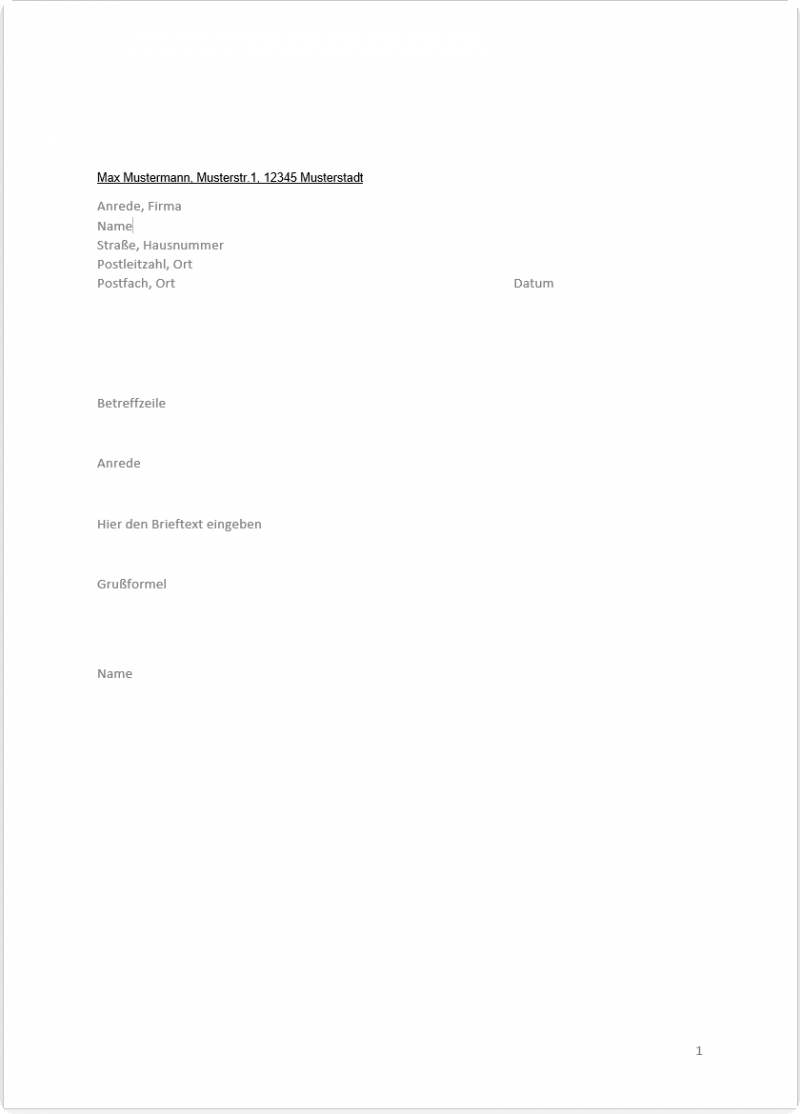 How to create professional letter templates with form fields in Word