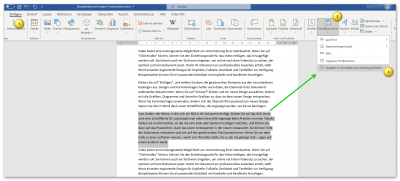 Create and save your own text modules in Word