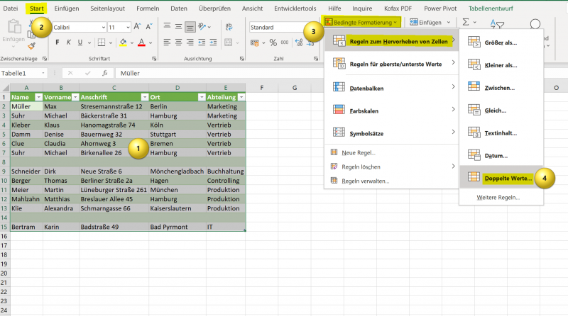 Clean up Excel spreadsheets - speed up spreadsheets